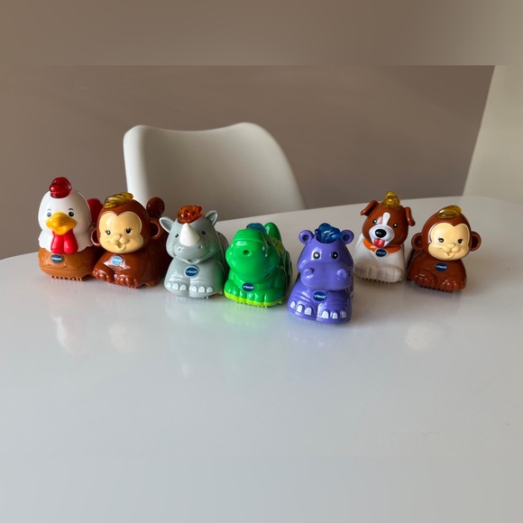 vtech | Toys | Vtech Go Go Smart Wheels Animals Set Of 7 | Poshmark